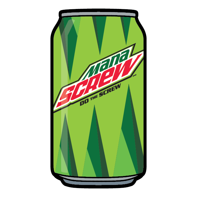 Mana Screw — Sticker