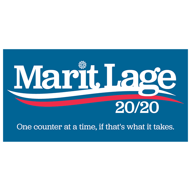Marit Lage 2020 — Bumper Sticker